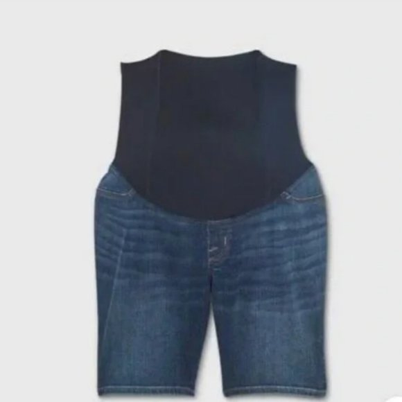 Ingrid & Isabel | Shorts | Isabel Maternity Bermuda Shorts With ...